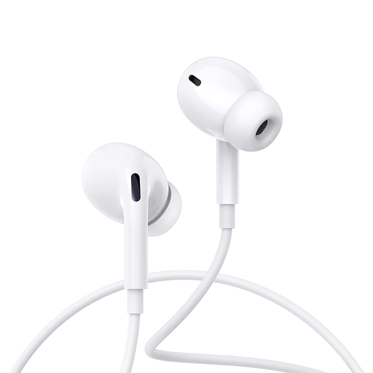 2 Pack-Apple Earbuds Wired with Lightning Connector[Apple MFi Certified](Built-in Microphone & Volume Control) in-Ear Stereo Headset Headphone for iPhone 13/12/SE/11/XR/XS/X/8/7 Support All iOS System
