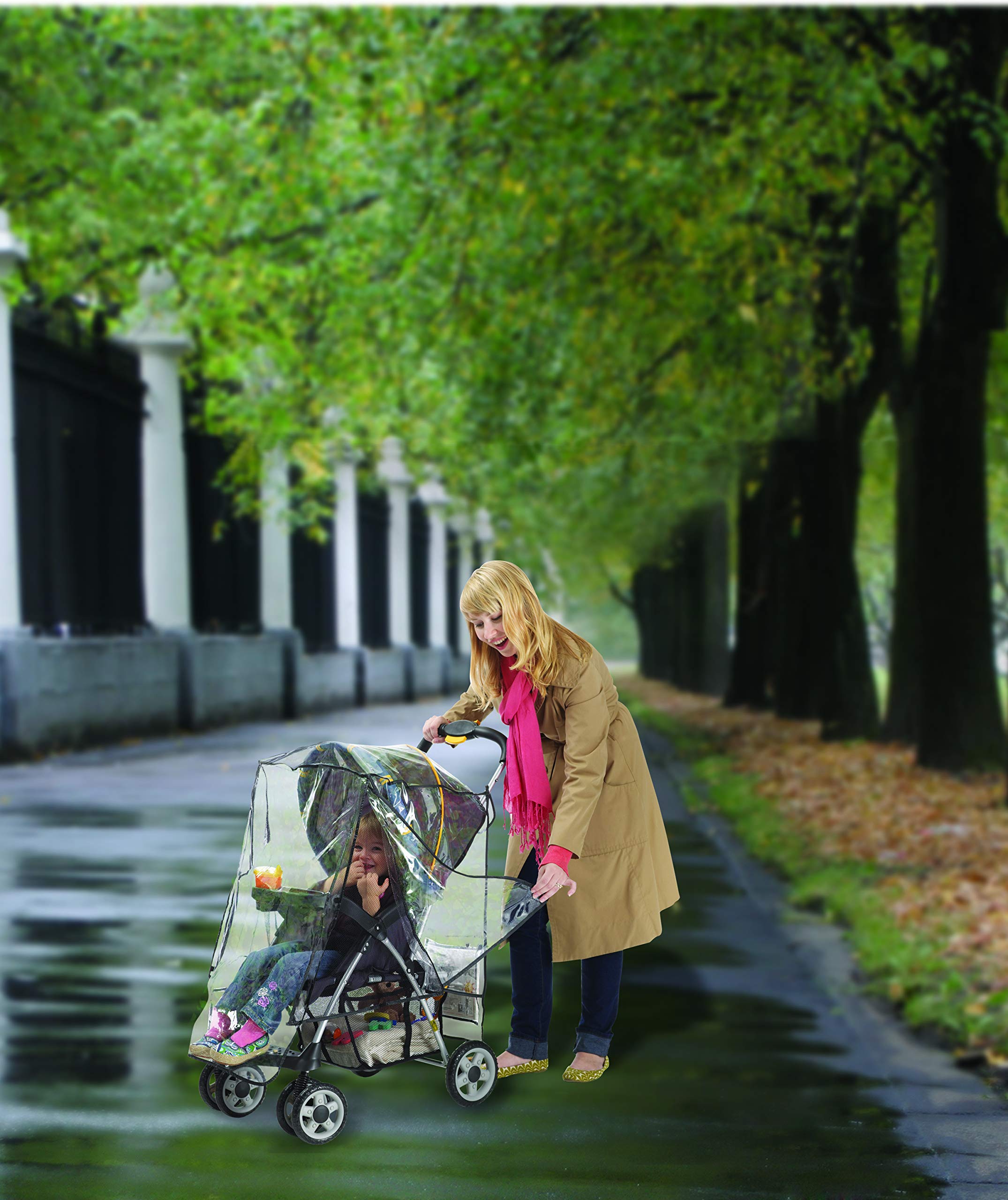 Graco Stroller Netting + Deluxe Stroller Weather Shield Set