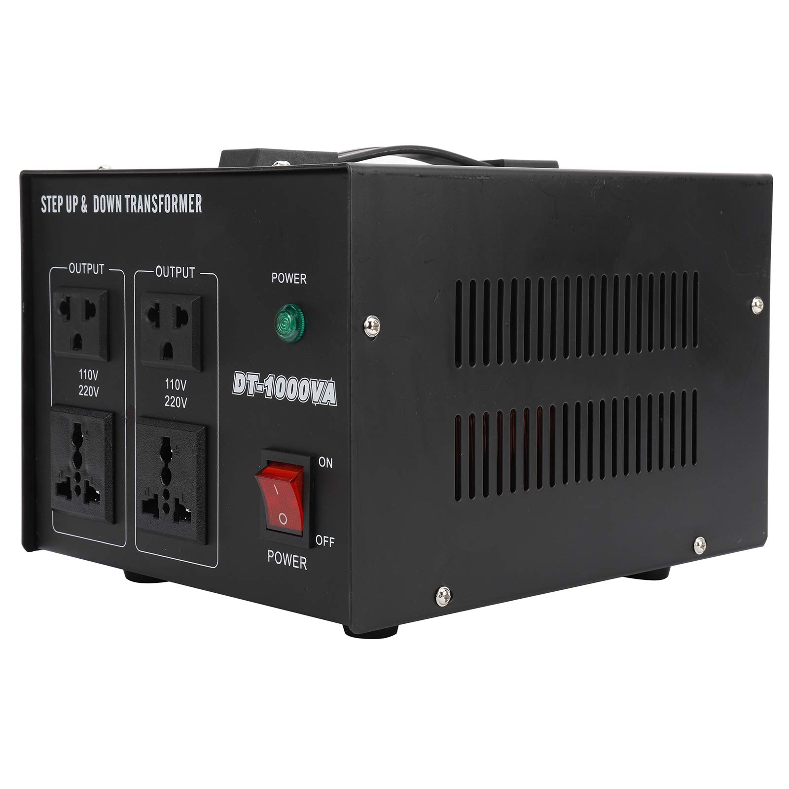 Patioer 1000W Voltage Converter Transformer(230V to 110V, 110V to 230V), Step Up/Down Converter 110/120 Volt - 220V/230V/240V Volt (1000W)