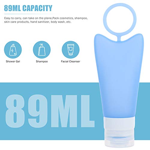 1set Container Leak- Conditioner Cream Face Makeup Liquids Disposable Holder Wash Bottles- Multipurpose Bottles, Leak Containers Refillable Bottling Toiletry Proof Ing