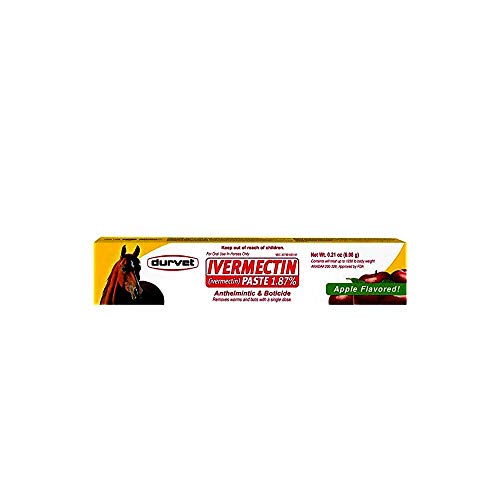 Durvet Ivermectin Paste - 6.08g dose 1.87% Apple Flavor (New Version)