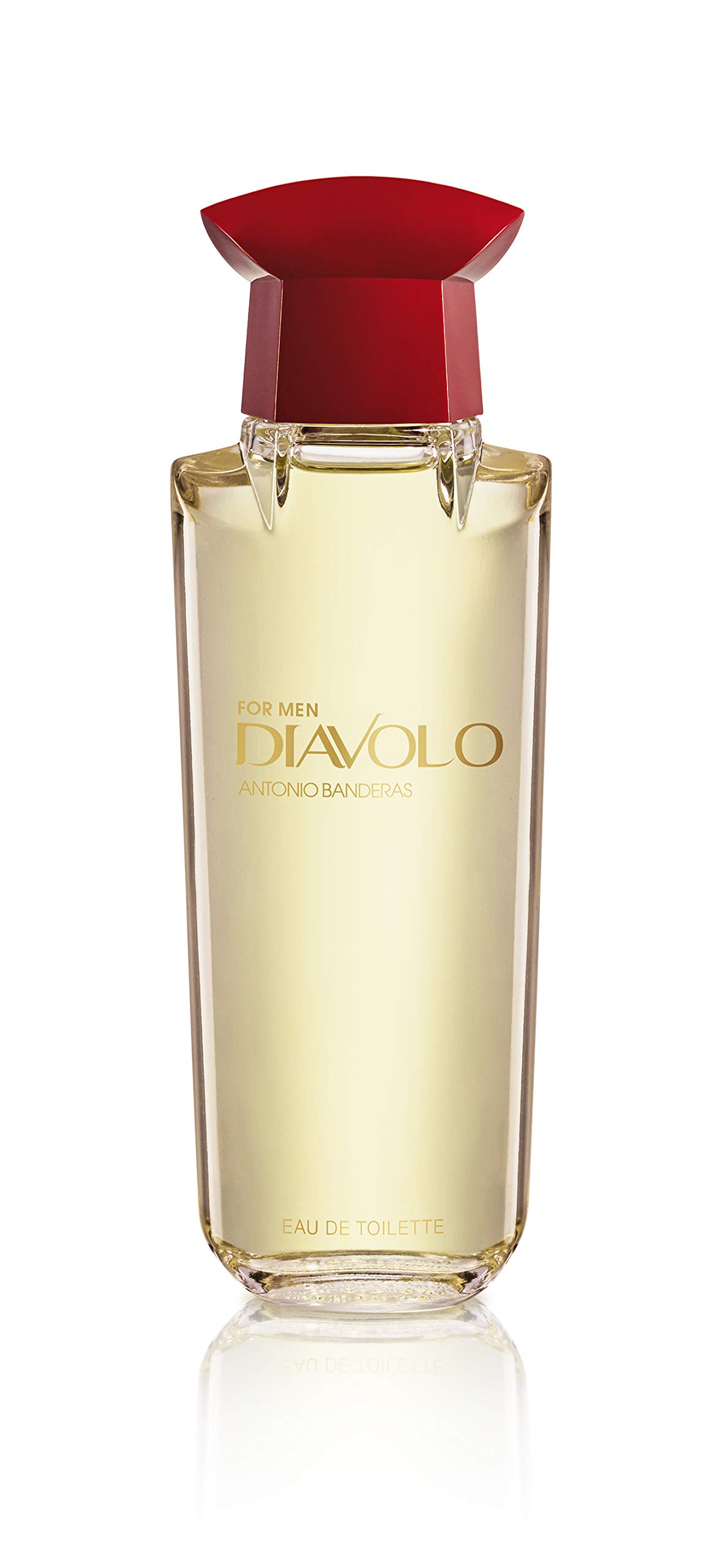 Antonio Banderas Perfumes - Diavolo - Eau de Toilette Spray for Men, Woody Leather Fragrance - 3.4 Fl Oz