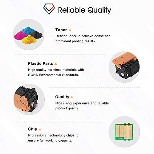 Cool Toner Compatible Toner Cartridge Replacement for HP 131A CF210A 131X CF210X Pro 200 Color MFP M276nw M251nw M251n M276n CF211A CF212A CF213A Printer (Black Cyan Yellow Magenta, 4-Pack)