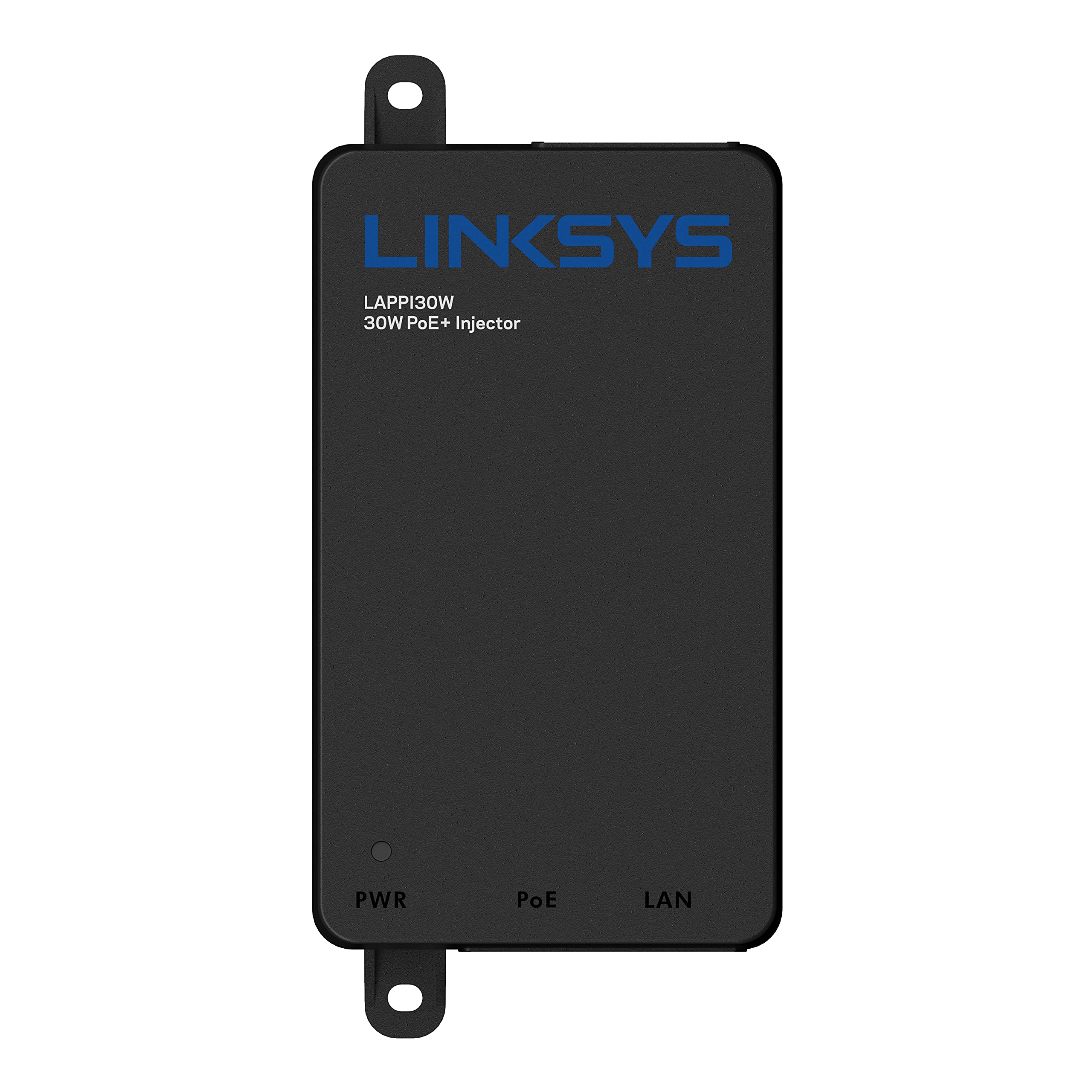 Linksys Gigabit Power Over Ethernet Plus Injector, 30W PoE+ Power Network Reaches Distances Up To 328 ft. (100M), LAPPI30W Black