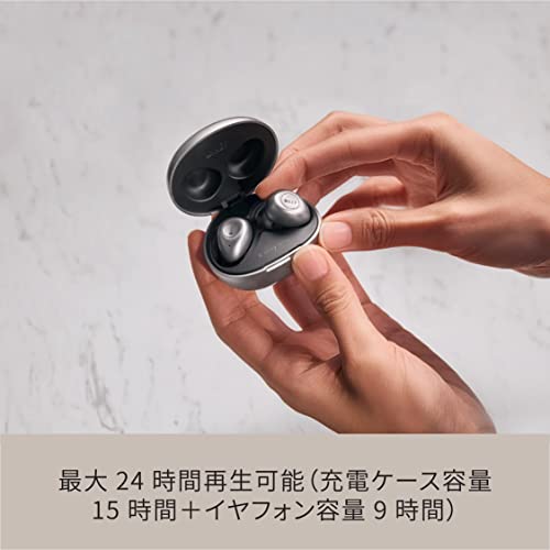 KEF Mu3 Noise Cancelling True Wireless Earphones,Grey