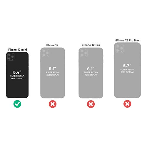 OtterBox DEFENDER SERIES SCREENLESS Case Case for iPhone 12 mini - BLACK