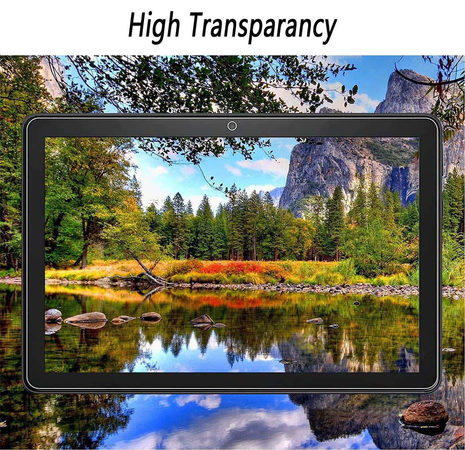 Macoku [2-Pack] Screen Protector for All New HD 10 2021 Release(11th Gen Tablet) Latest Model 1080P 10.1" Bubble-Free Tempered Glass, Full HD, 9H Hardness, Easy to Install