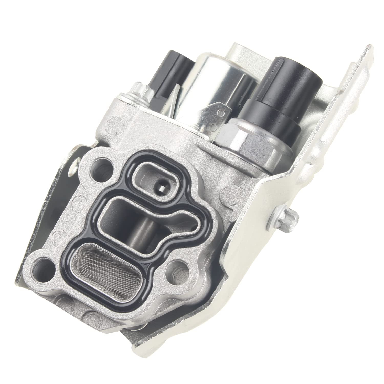 15810-RAA-A03 VVT VTEC Solenoid Spool Valve Timing Oil Pressure Switch & Gasket - Compatible with Accord, CR-V, Element, Civic, RSX - Replace 15810-RAA-A01, 917224