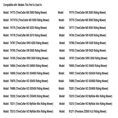 112-9753 Choke Cable by Ohoho - Compatible with Toro Timecutter Lawnmower Choke Cable 112-9753,102118,8104.