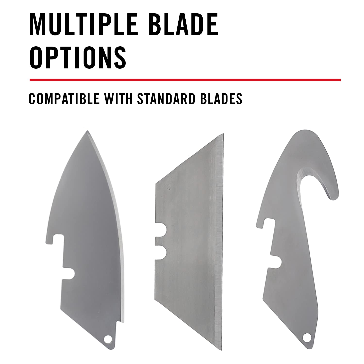 6pc Utility Skinning Knife Replacement Blade Set for COAST DX425/DX430 Shift Knife for Fishing, Camping, Outdoors