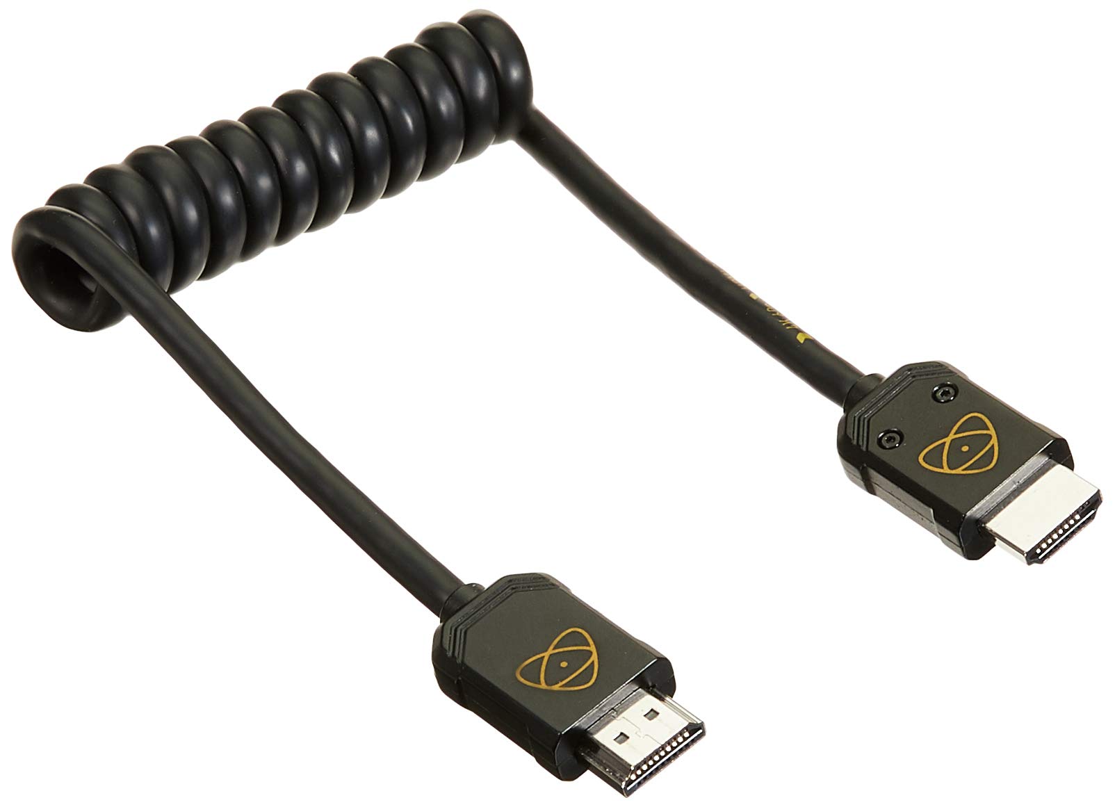 Atomos ATOM4K60C5 ATOMFLEX PRO HDMI 2.0 30cm Coiled Cable (Full To Full)