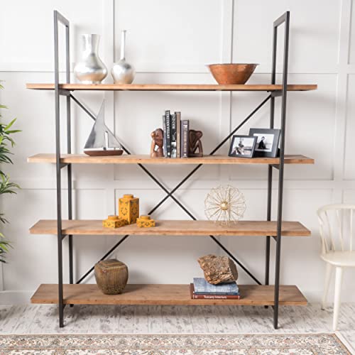 Christopher Knight Home Chelsea Antique Firwood and Iron Bookcase