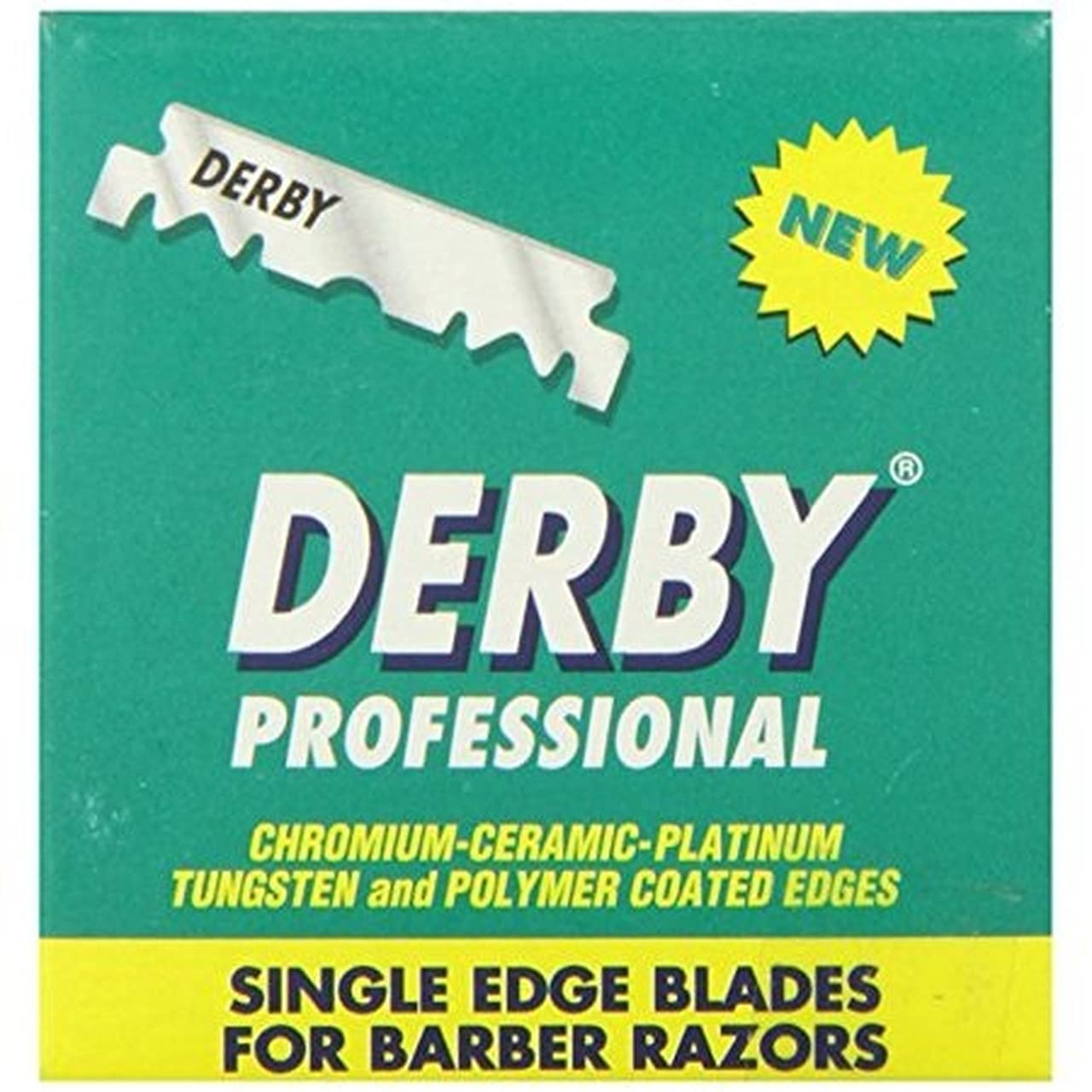 500 "Derby Professional" Single Edge Razor Blades for straight razor