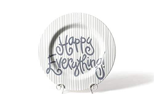 HAPPY EVERYTHING! Stone Skinny Stripe Big Round Platter