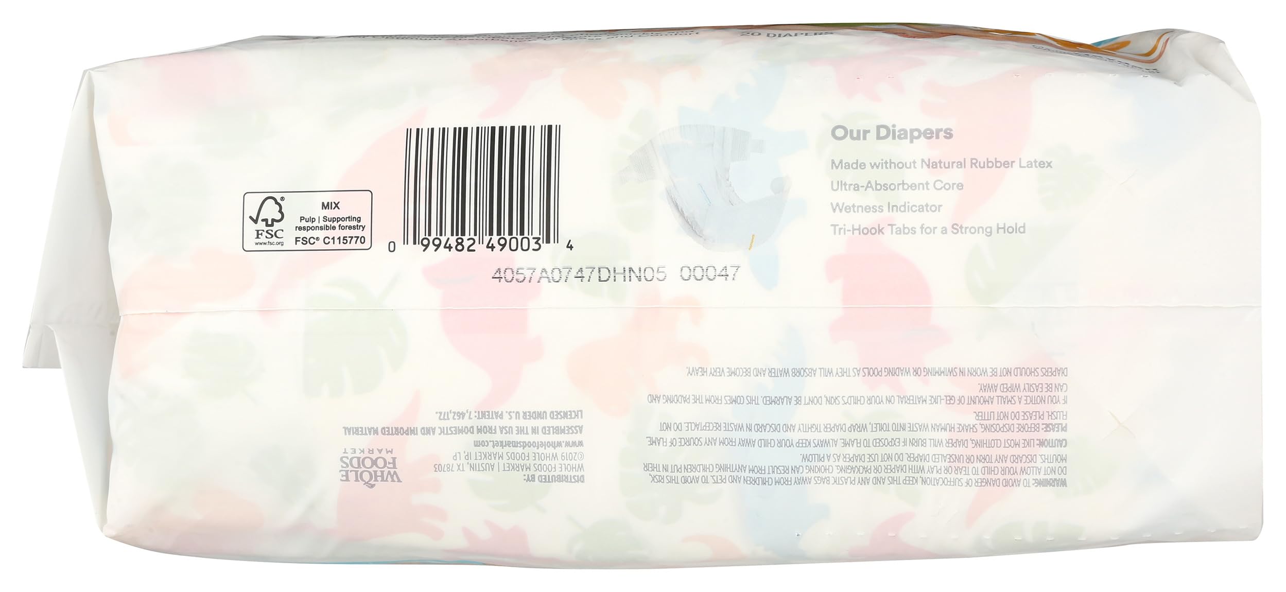 365 by Whole Foods Market, Size 6 Diapers, 20 Count