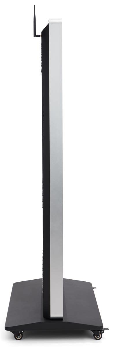 43" Digital Display Advertising Floor Stand with (2) 8W Speakers & (4) Locking Wheels