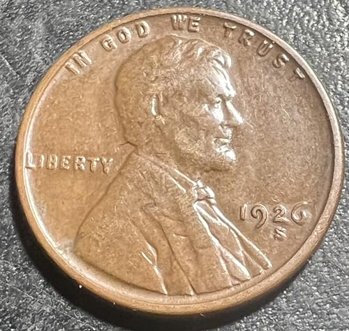 1926 S Lincoln Wheat Penny Cent Condition Fine