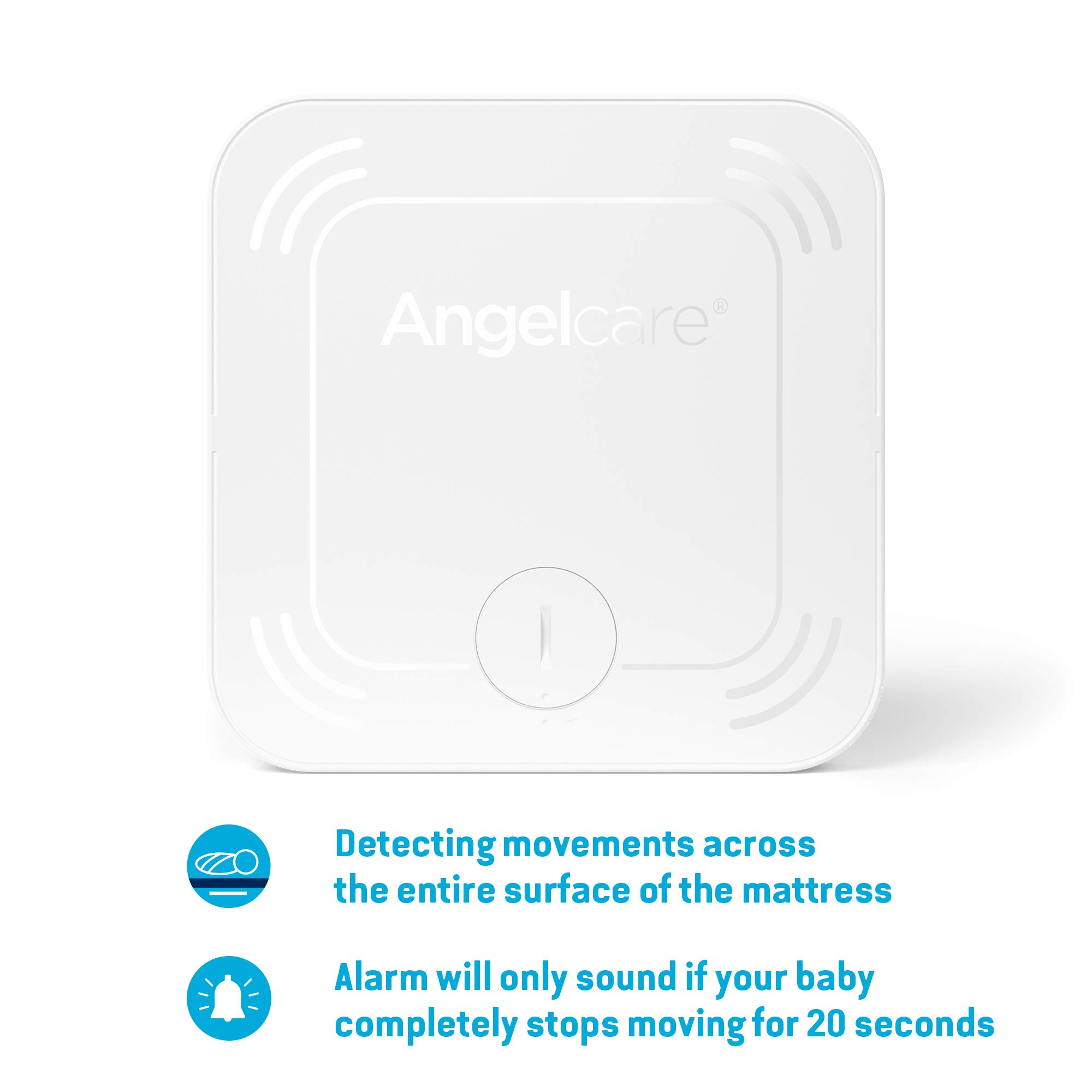 Angelcare 3-in-1 AC327 Baby Monitor, with Movements Tracking, 4.3’’ Video & Sound
