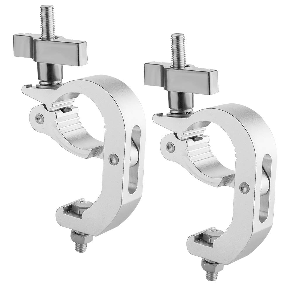 2 Inch Truss Clamp Stage Light Trigger Clamp, Eyeshot Heavy Duty 440lb Premium Stage Lighting Clamp, Perfect Fit OD 48-52mm of Pipe, Quick Release Truss Clamp for Moving Head Par Led Lighting Fixture