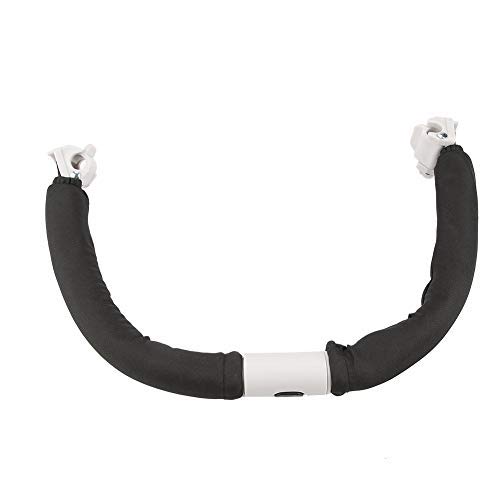 Adjustable Baby Stroller Handle Handlebar Trolley Bumper Grip Handle Bar Armrest Bumper Bar Baby Stroller Accessories Hand Tools(Black)