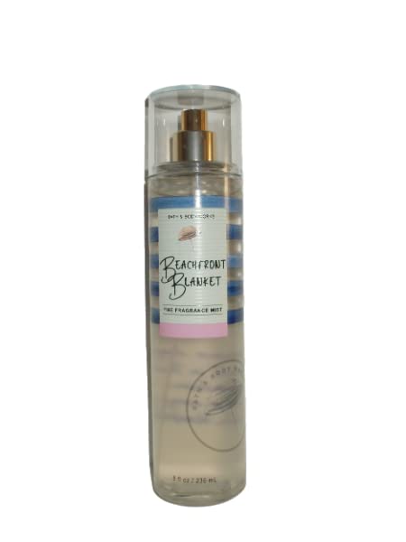 Bath and Body Works BEACHFRONT BLANKET Fine Fragrance Mist 8 Fluid Ounce (2020 Limited Edition)