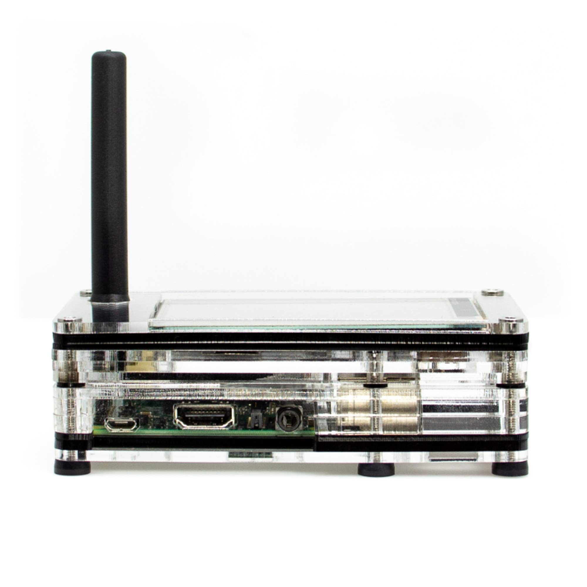 C4Labs JRPi-3.5NSX Nextion Screen Case for Raspberry Pi 4B & 3B+, Jumbospot MMDVM, and 3.5" Nextion Screen (Included)
