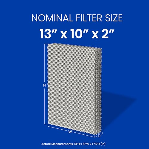 AprilAire 35 Water Panel Humidifier Filter Replacement for AprilAire Whole-House Humidifier Models 350, 360, 560, 560A, 568, 600, 600A, 600M, 700, 700A, 700M, 760, 760A, 768 (Pack of 4)