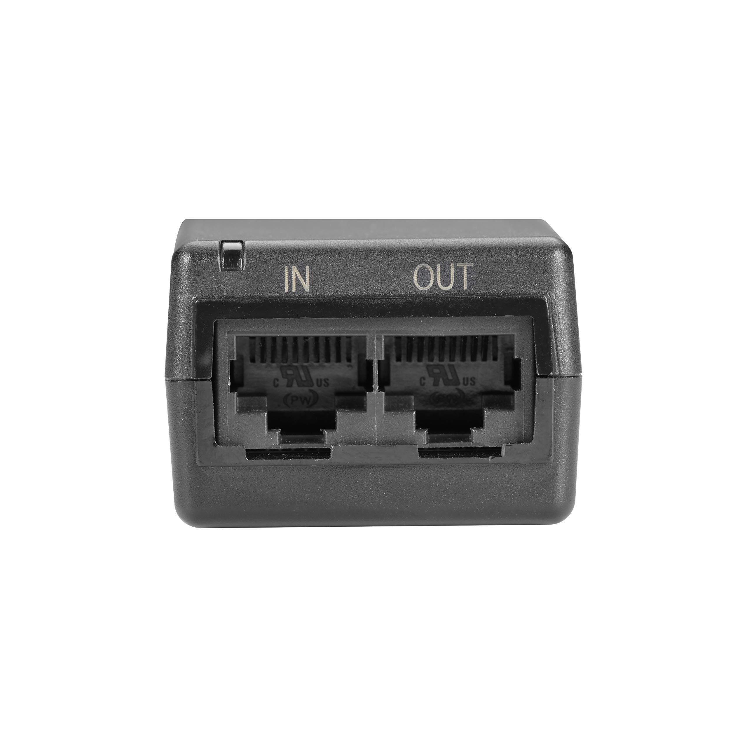 Black Box 1-Port PoE Gigabit Ethernet Injector, 802.3af