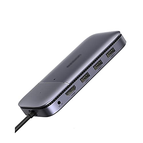 GPPZM USB C HUB USB Type C 3.1 to M.2 B-Key HDMI 4K 60Hz USB 3.1 10Gbps USB C HDMI HUB Splitter