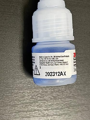 3M Vetbond Tissue Adhesive, 3ml Bottles w/MSDS (2 Bottles)