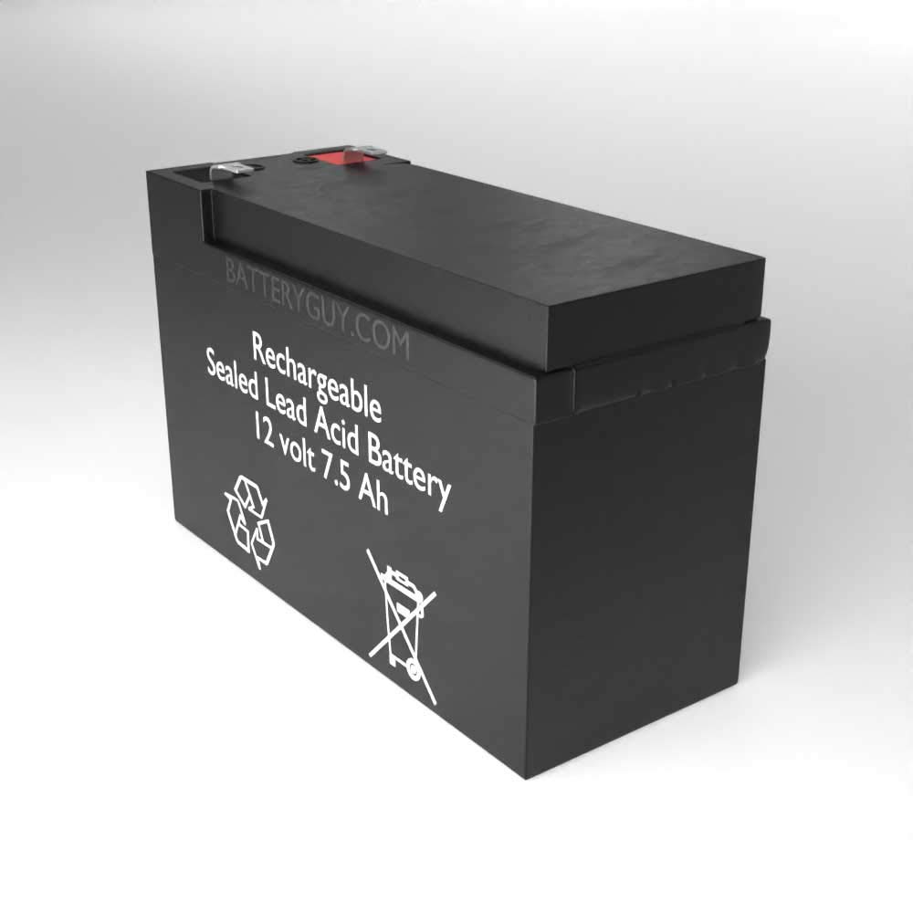 BatteryGuy Back-UPS BN600G Replacement 12V 7.5Ah SLA Battery Brand Equivalent (Rechargeable, High Rate) - Qty of 1