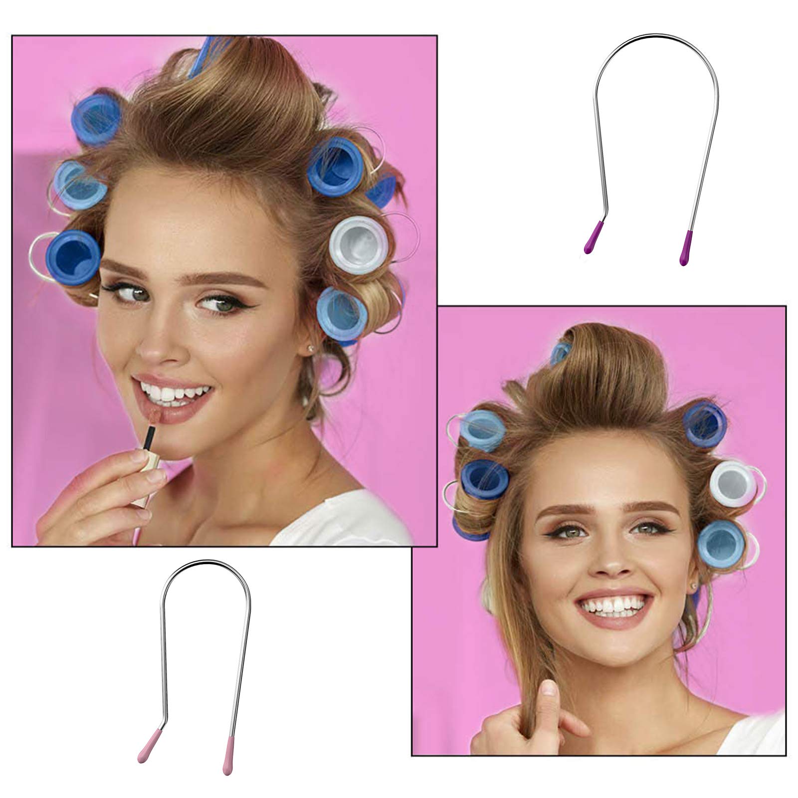 Curler Clips for Hot Rollers and Curlers (¾", 1", 1¼") - Replacement Fit for Curler Clips
