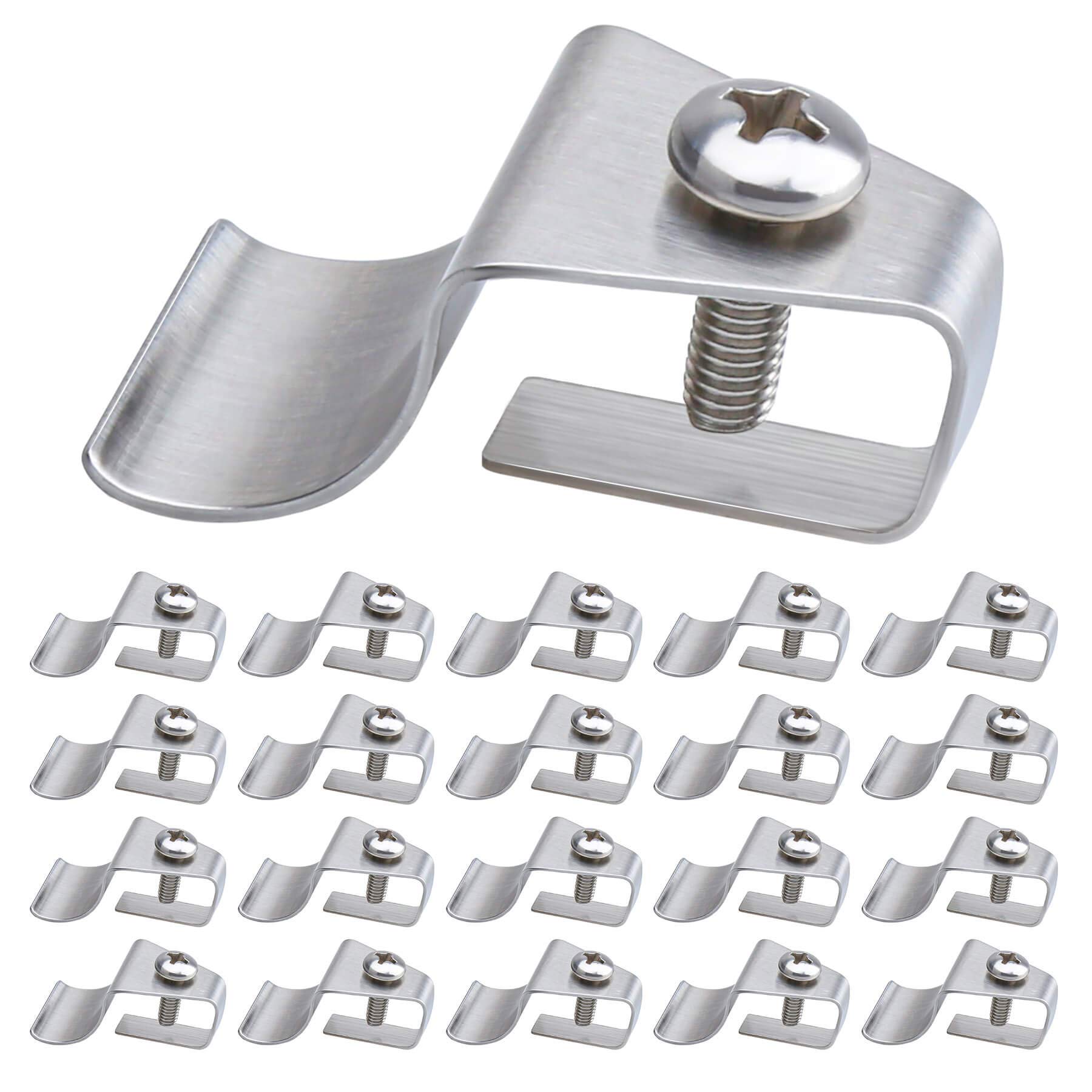 Blink XT2 Clips for Vinyl Siding, No-Hole Needed Siding Camera Hooks Outdoor Cam Hanger for Mounting Blink Xt2/Xt Cameras Home Security System (20 Pack)