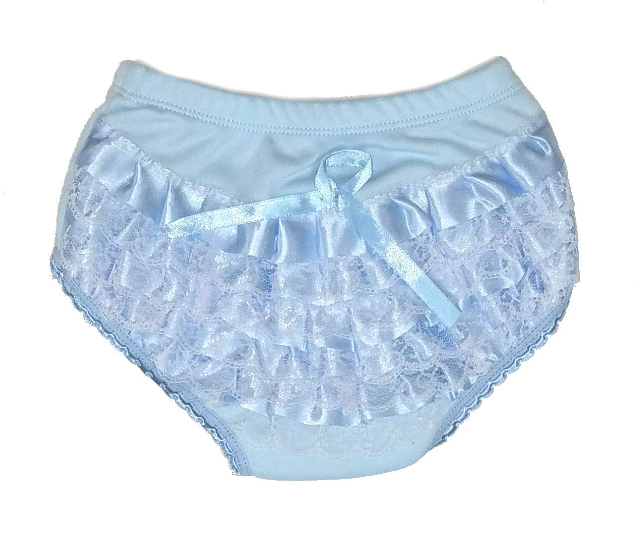 B-One Kids Baby Girls 100% Cotton Diaper Cover Bloomers 4 Pack (Size 2, Pastel)