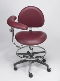 BLM Assistant's Stool Ultraleather Duration Taupe (MOR18)