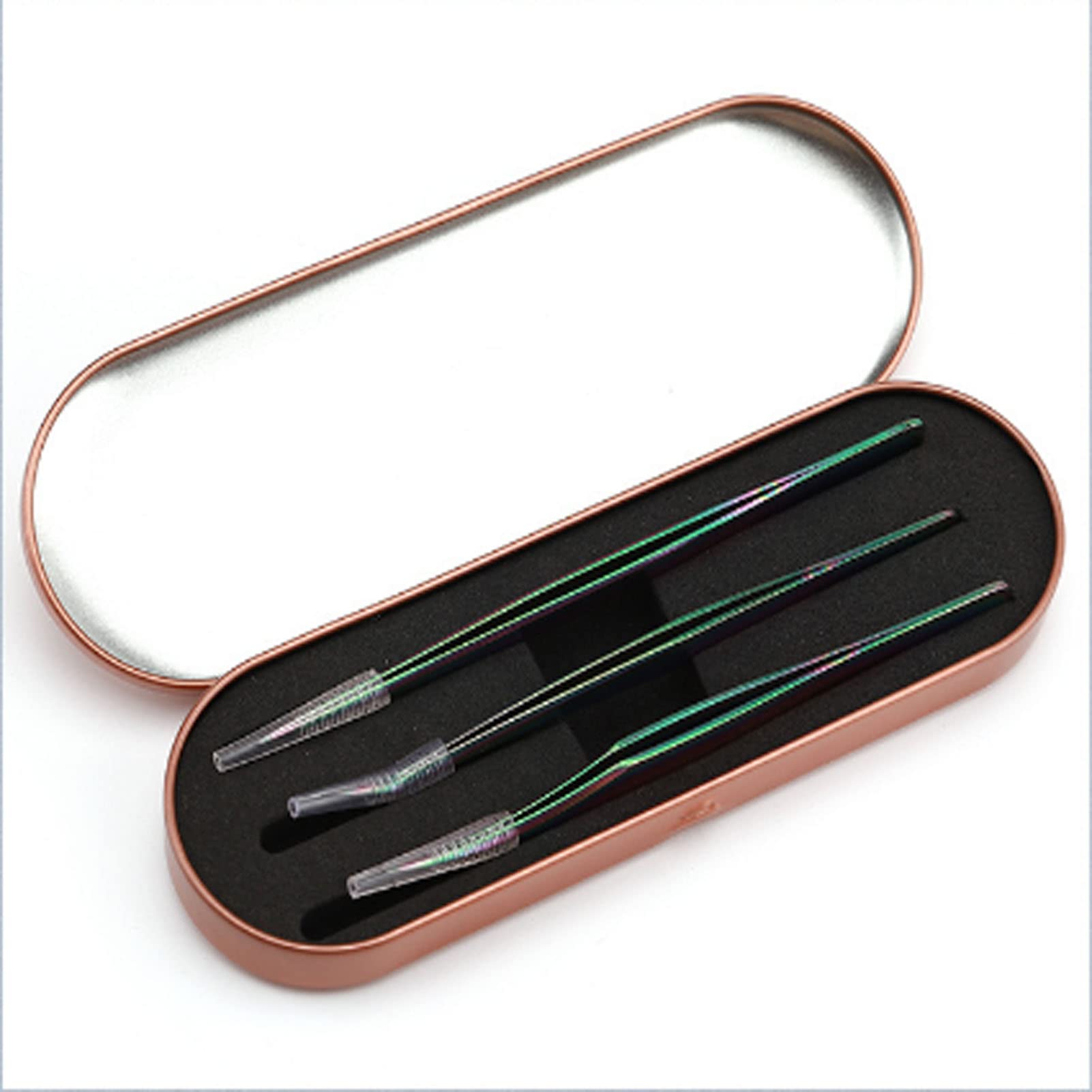 3PCS Tweezers Set, Diamond painting tools,Upgraded Anti-Static Stainless Steel Curved of Tweezers for Diamond painting, Electronics, Laboratory Work, Jewelry-Making, Craft, Soldering, etc.