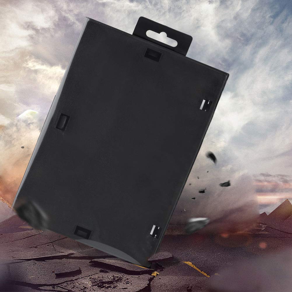 5PCS Game Card Storage Case for Sega Game Cartridge Empty Shell Box Protectors Case Replacement Accessories wear-Resistant to Store Game cartridges for Game Machines Black