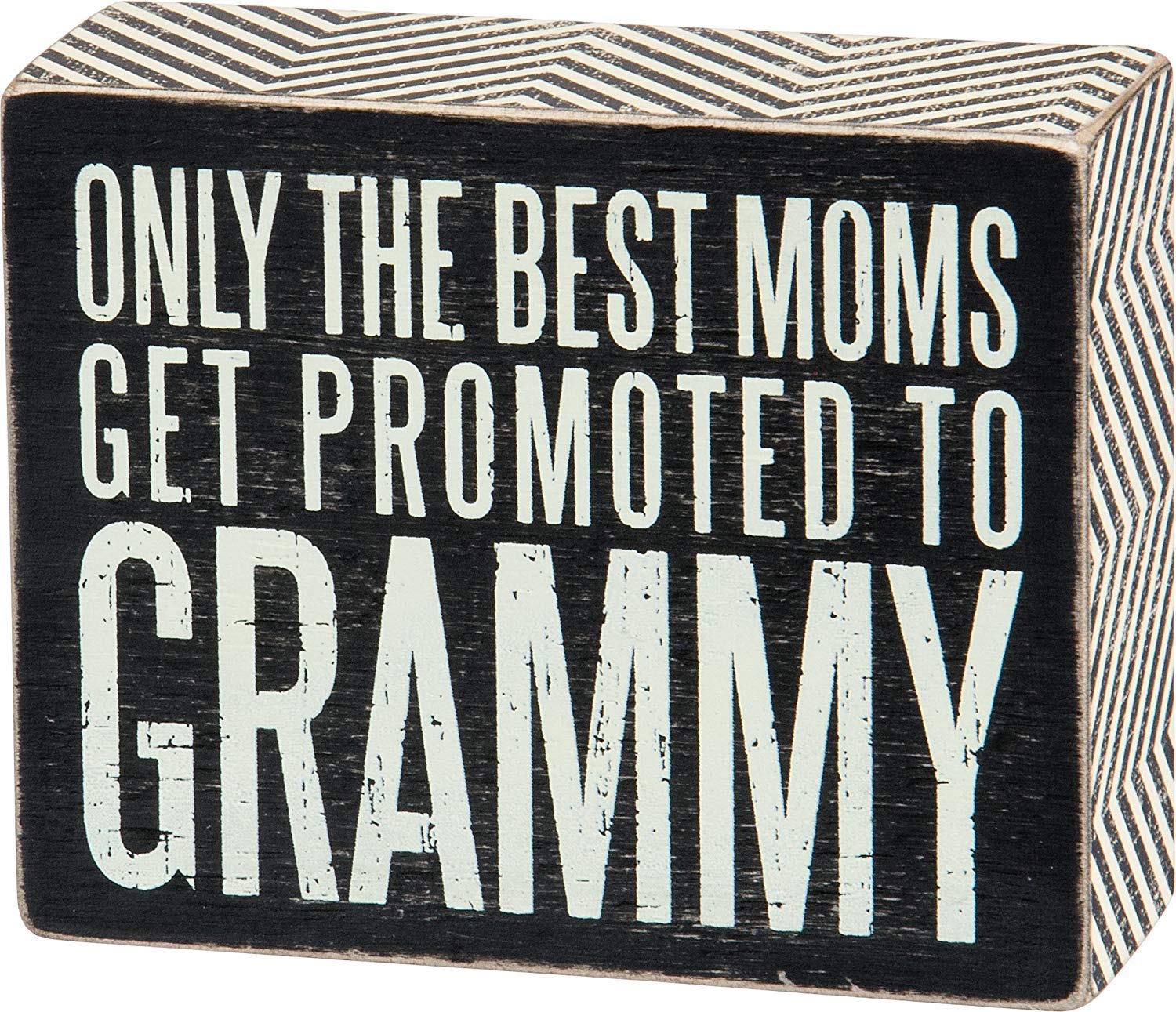 18th Street Gifts Grammy Gift Set, 3 Item Kitchen Decor Set with 2 Dish Towels and Promoted to Grammy Sign