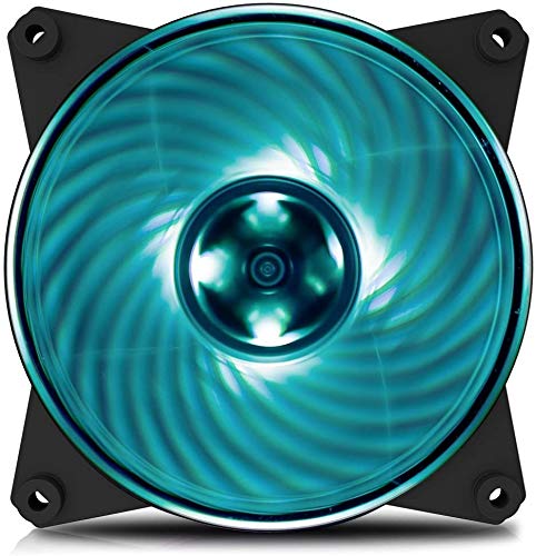 Cooler Master MasterFan Pro 140 Air Pressure RGB- 140mm Static Pressure RGB Case Fan for 4-Pin 12V, Computer Cases CPU Coolers and Radiators