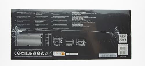 Cooler Master MasterLiquid ML240 Illusion CPU Liquid Cooler - AIO Water Cooling System, 3rd Gen Pump, 2 x 120mm ARGB Halo Fans, 240mm Radiator, ARGB Controller Included - AMD and Intel Compatible