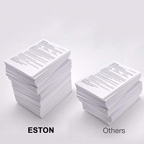 ESTON Printer Ink 64 Remanufactured Cartridges Combo Pack XL Replacement for HP Ink 64XL 64 XL Use for HP Envy Photo 7855 7858 7155 7158 7164 Envy 5542 Printe(2 Black)