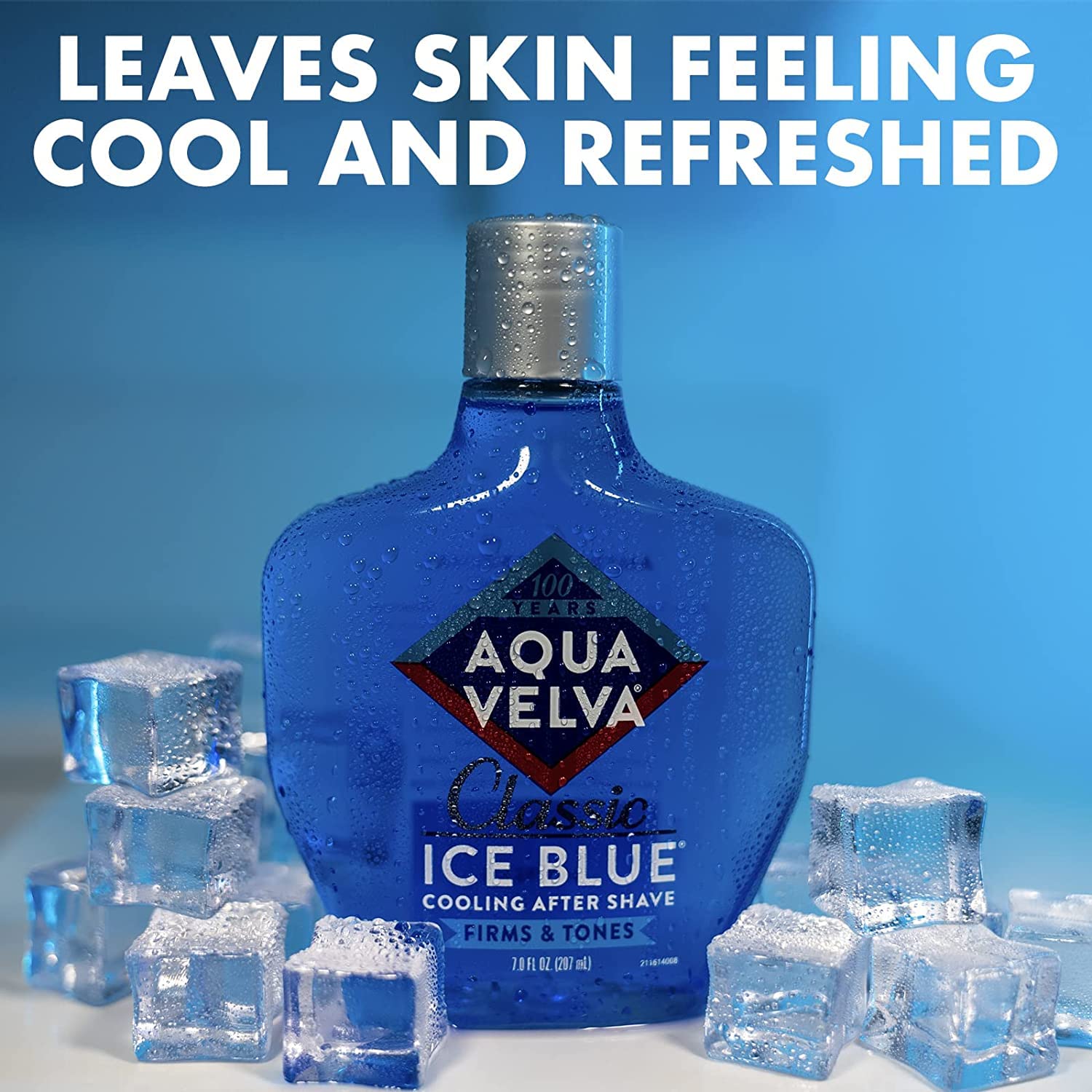 Aqua Velva Ice Blue After Shave 3.5 Ounce (103ml) (6 Pack)