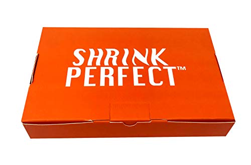 Clear Perforated Shrink Band for Lip Balm Tubes and Lip Gloss Squeeze Tubes (100 Pack)