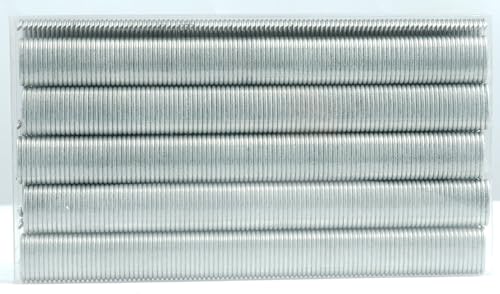 Kamsin 16 Gauge C-Type Hog Ring Staples, 1,000 PCS, Galvanized Steel, 1/2" (12.5mm) Inner Crown, 5/8" (16.9mm) Outside Crown for Pneumatic Hog Ring Gun in Cages Building or Fastening