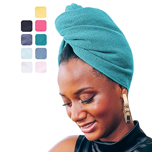 Aquis Original Microfiber Hair Towel, Dark Grey