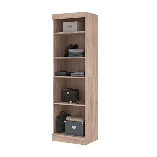 Bestar Pur 25W Shelving Unit in bark Grey