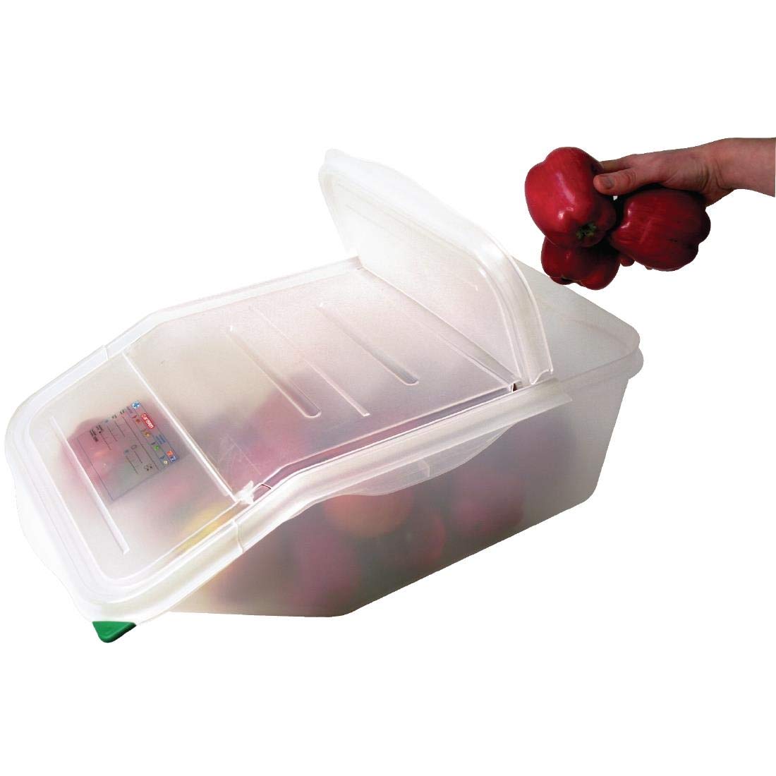 araven, 09144, Ingredient Bins, Unique FIFO Design, 6 Gallons, BPA Free