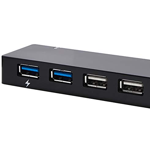 Amazon Basics USB 3.0, 10 Port HUB With AC Adapter, Black