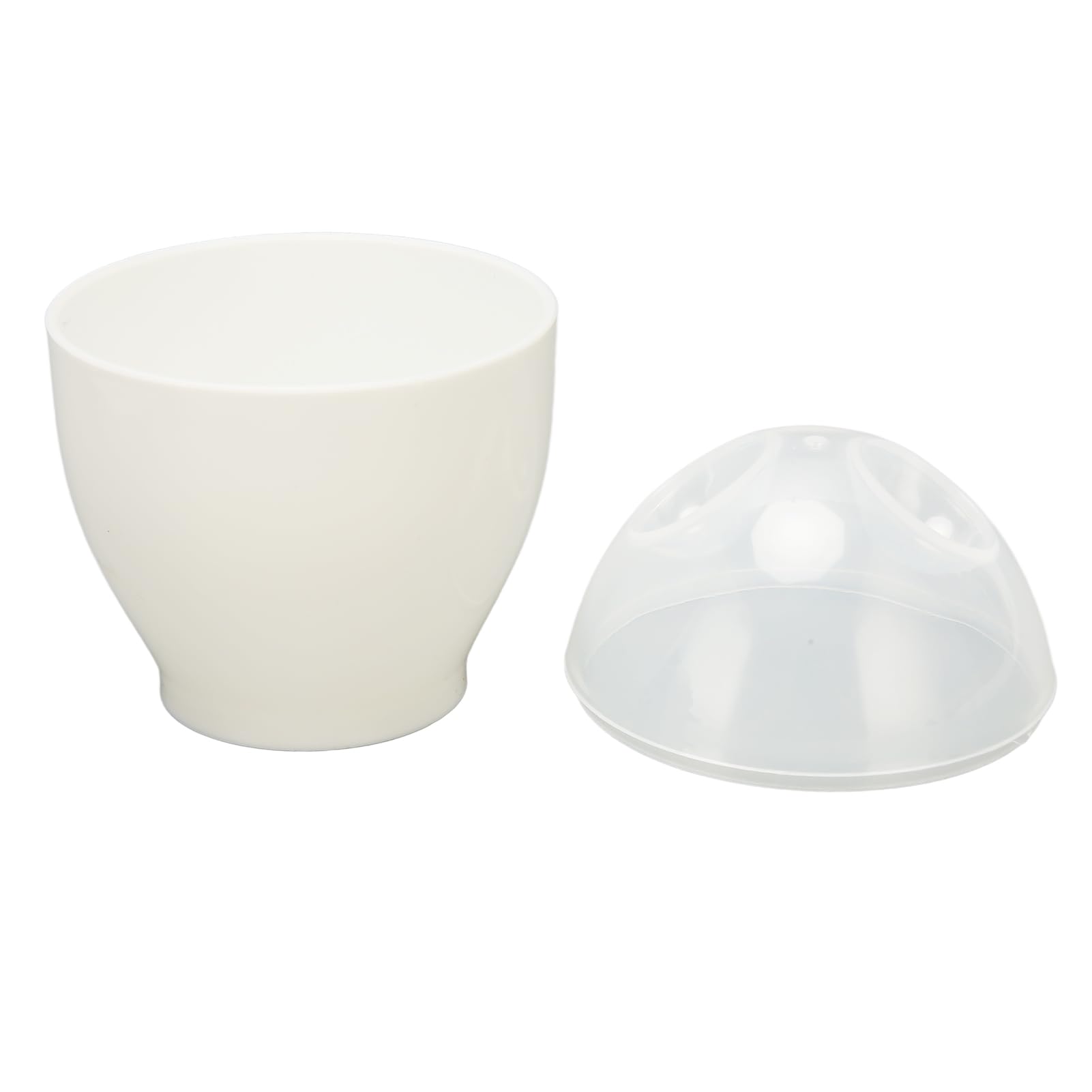 2PCS Microwave Egg Cooker, Non Stick Safety Material, 1 Minute Microwave Poached Egg Maker Kitchen Cooking Tools