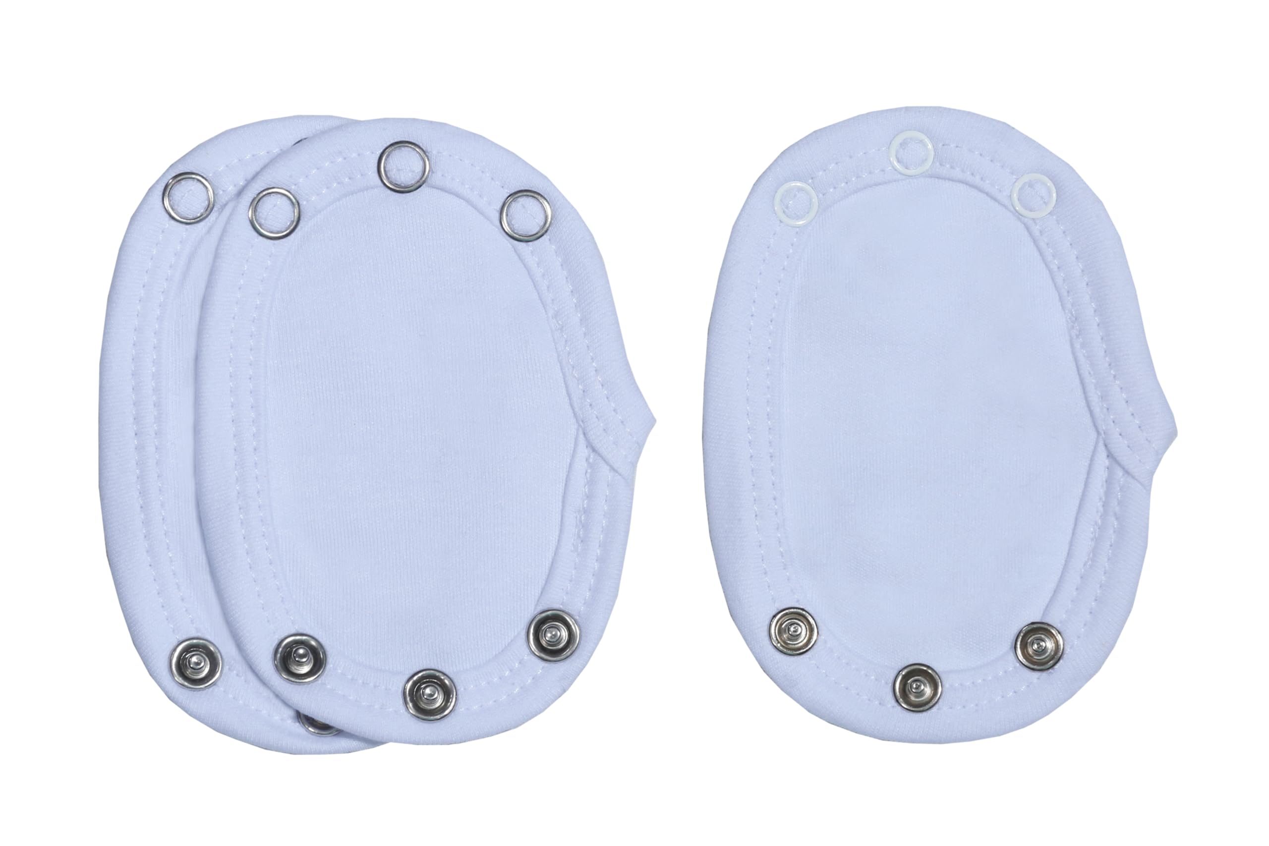 Baby Bodysuit Onesies Extender pack of 3 (Variety Pack, 2 Different Size snaps)